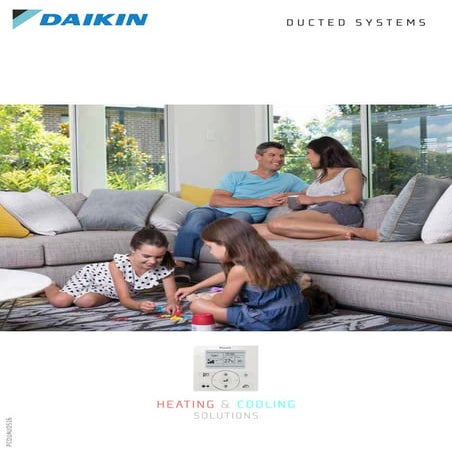 Daikin Ducted Systems – Efficient Heating & Cooling Solutions | PDF