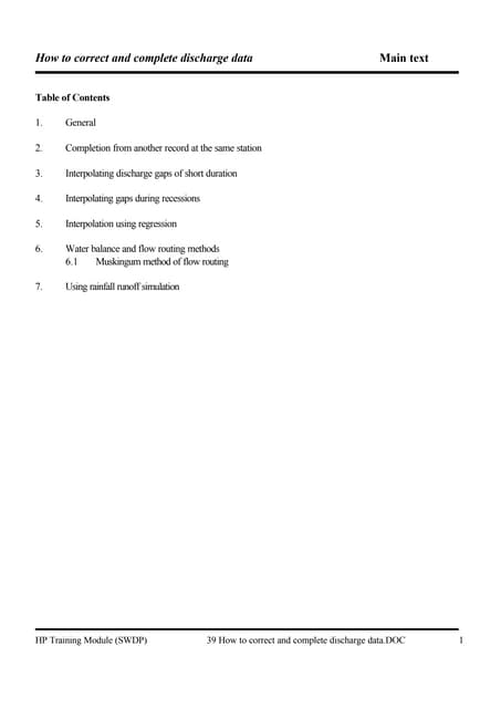 Gw02 role of dwlr data in groundwater resource estimation | PDF | Water ...