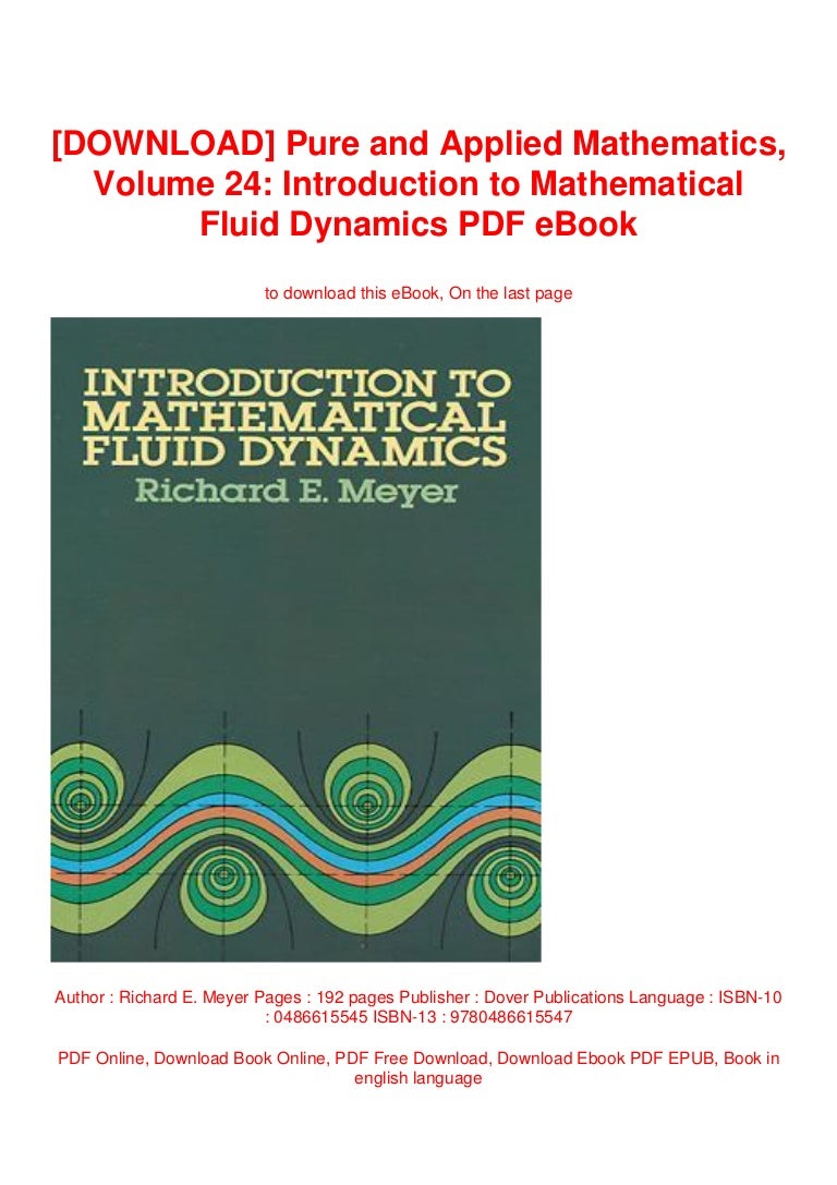 DOWNLOAD Pure And Applied Mathematics Volume 24 Introduction To M download-pure-and-applied-mathematics-volume-24-introduction-to-m