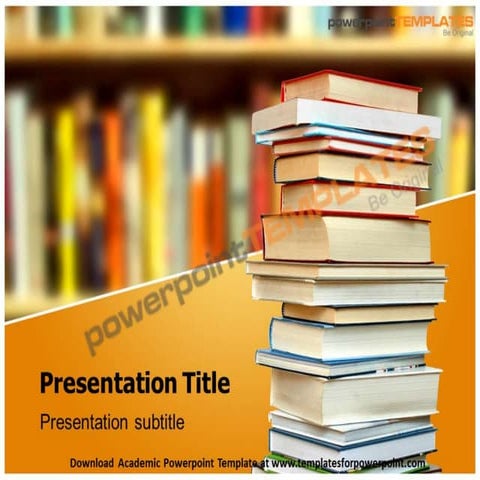 Academic Powerpoint Template - Templates For PowerPoint | PPTX