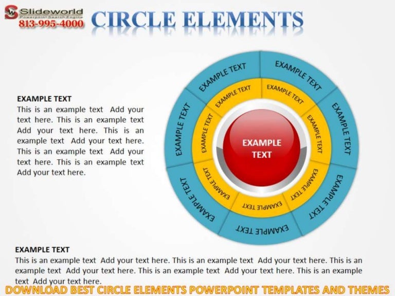 Download Best Circle Elements PowerPoint Templates and Themes