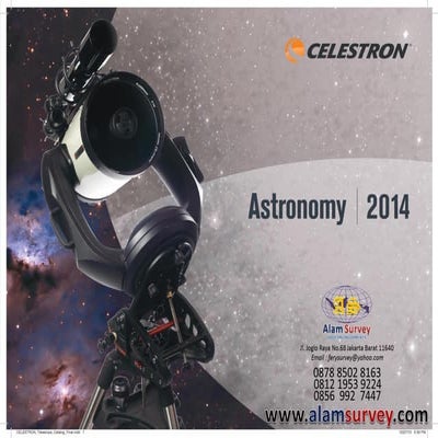 Download Celestron Astronomy 2014 - Alam Survey | PPT