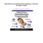 Head First JavaScript Programming: A Brain-Friendly Guide