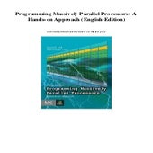 Programming Massively Parallel Processors: A Hands-on Approach (English ...