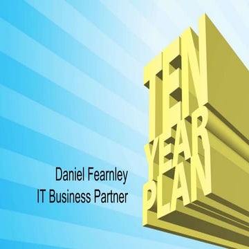 Ten Year Plan | PPT