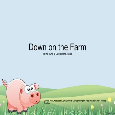 Northumbria_BA1_Dionne-Down on the farm rhyming presentation | PPT ...