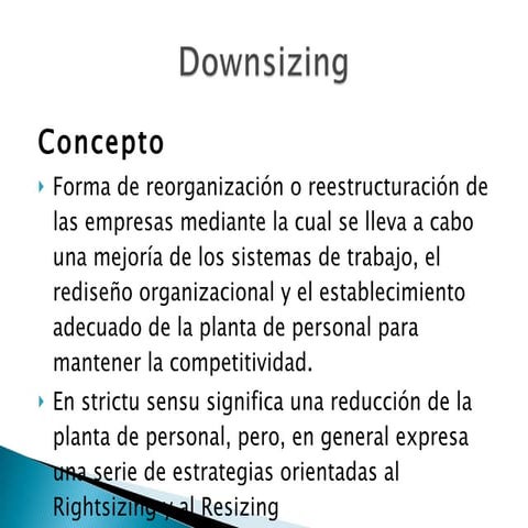Downsizing | PPT