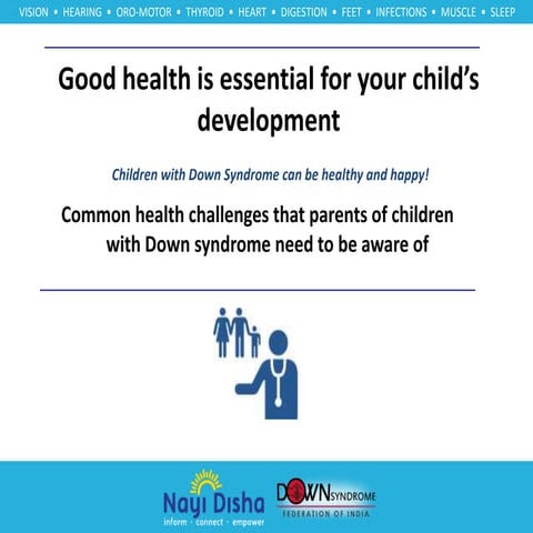 Common health concerns associated with Down syndrome | PPT