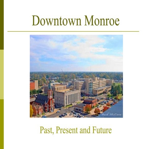Downtown Monroe Main Street Presentation | PDF