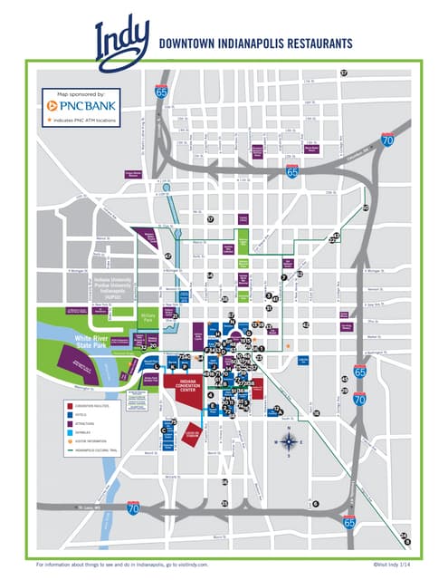 Downtown Restaurant Map | PDF