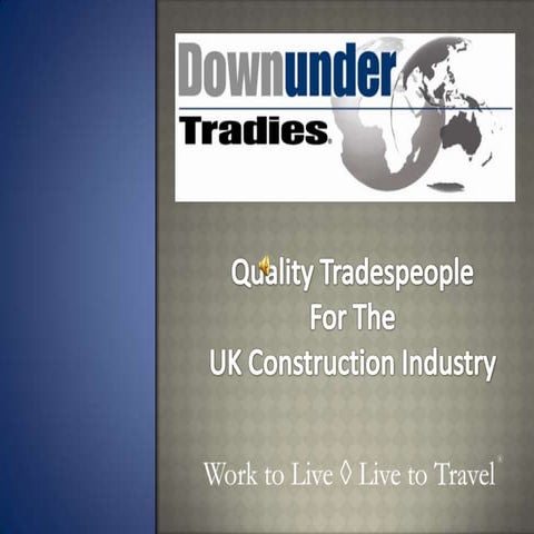 Downunder Tradies Presentation | PPSX