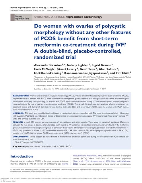 Alex Swanton: Symptoms of Fibroids | PDF