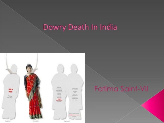 Presentation on dowry system | PPT