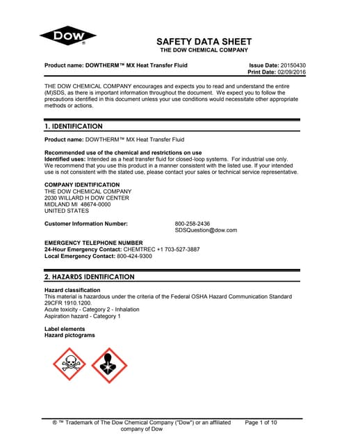 Msds ingersoll rand ultra coolant | PDF