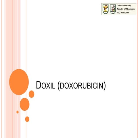 Doxil (doxorubicin) | PPTX