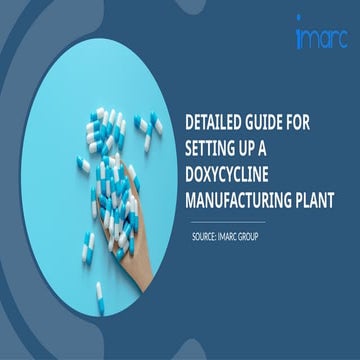 Doxycycline Manufacturing Plant Project Report.pptx