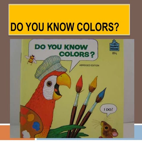 Do you know colours? | PPTX