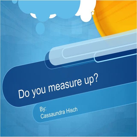 Do You Measure Up? | PPTX