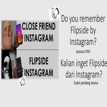 Flipside Feature by Instagram, Yay or Nay? | PPT