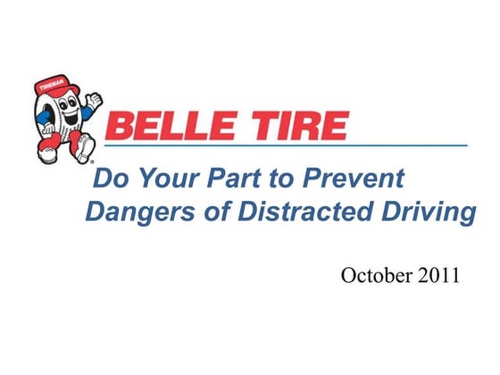 Distracted Driving Awareness Month | PPT