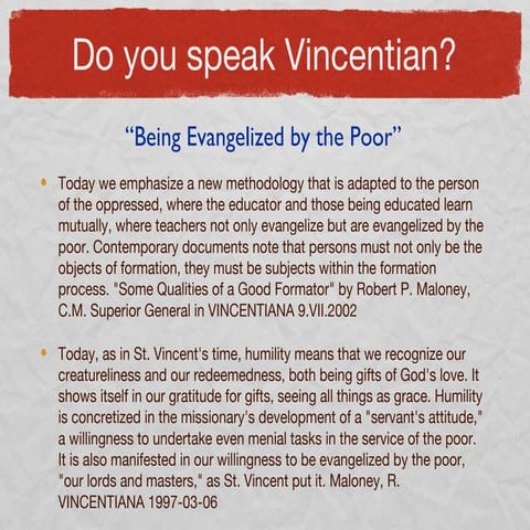 Do you speak Vincentian? | PPT