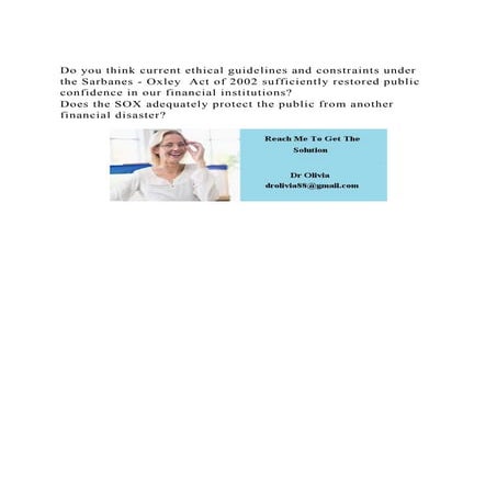 Do you think current ethical guidelines and constraints under the .docx