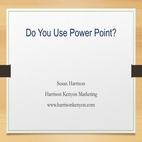 Do You Use Power Point? | PPTX | Desktop Publishing | Computer Software ...