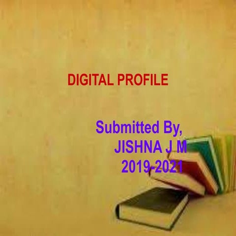 Digital Profile | PPT