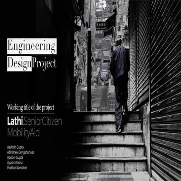 Engineering Design project report | PPT