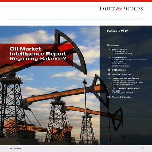 Dp 022017 oil market intelligence report_final | PDF
