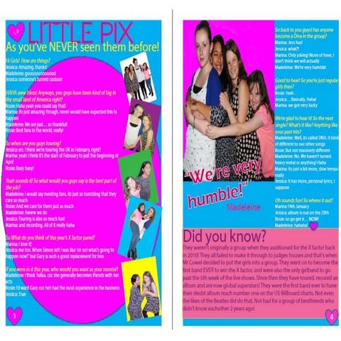 Final Draft Double Page Spread | PPTX