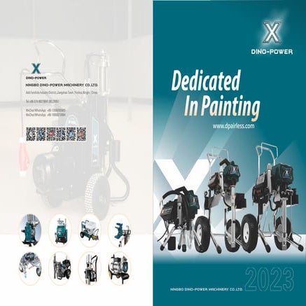 DP AIRLESS PAINT SPRAYER Catalog 2023.pdf
