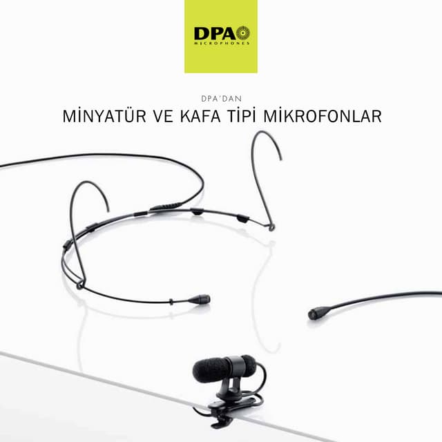 Dpa minyatür ve kafa tipi mikrofonlar | PDF