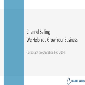 Channel Sailing for Business | PDF
