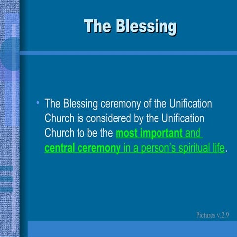 DP & the Blessing Part 4 of 4 | PDF