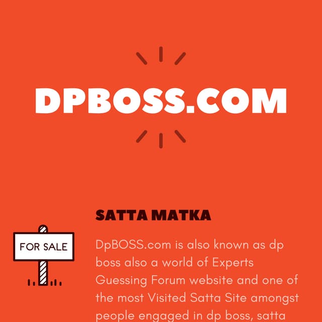 DPBOSS - MATKA RESULT | PDF