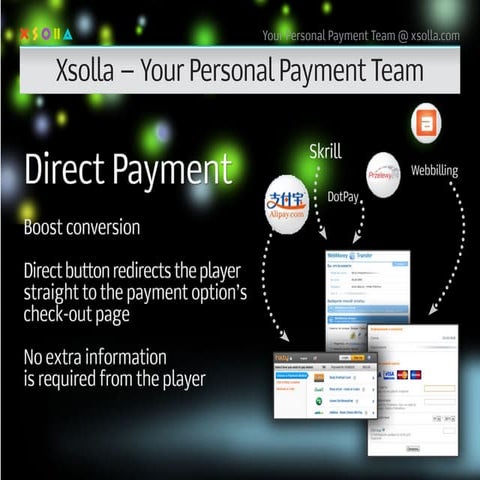 Direct Payment by XSOLLA | PDF