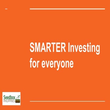Smarter investing | PPT