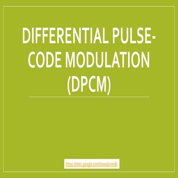 Dpcm | PDF