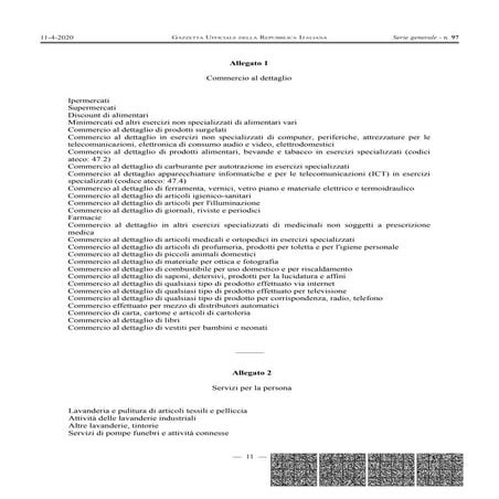 Dpcm 09042020_allegato1 | PDF