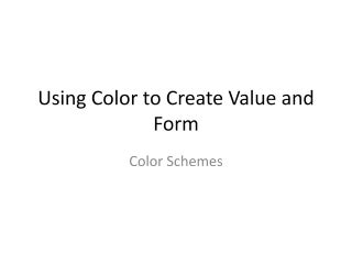 Elements of art 2010 | PPT