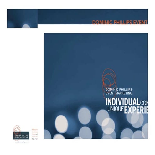 Dominic Phillips BNI Embarcadero Presentation (07/08/09) | PDF