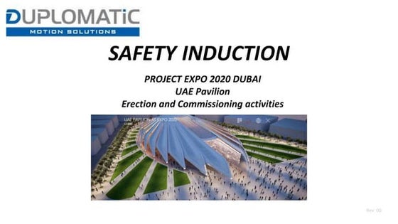 EHS induction Presentation slides | PPT | Civil Engineering Industry | Industries