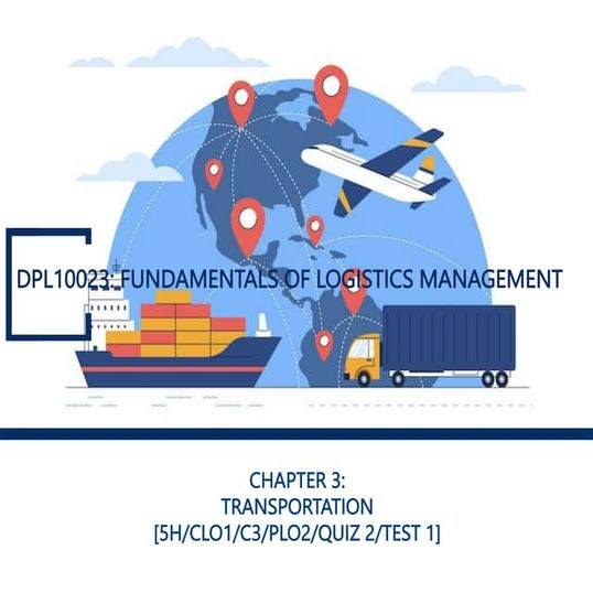 logistic notes for student who needs it to study | PPTX