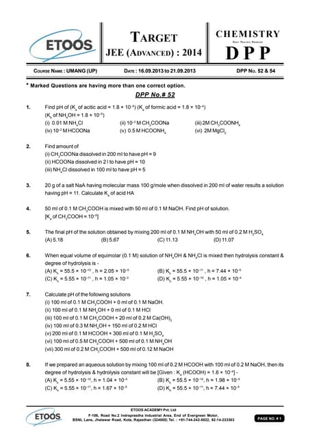 Dpp 02 chemical_bonding_jh_sir-4165 | PDF