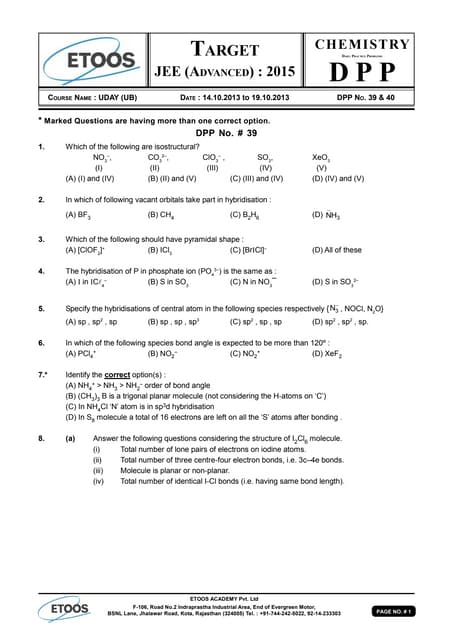 Dpp 04 ionic_equilibrium_jh_sir-4172 | PDF