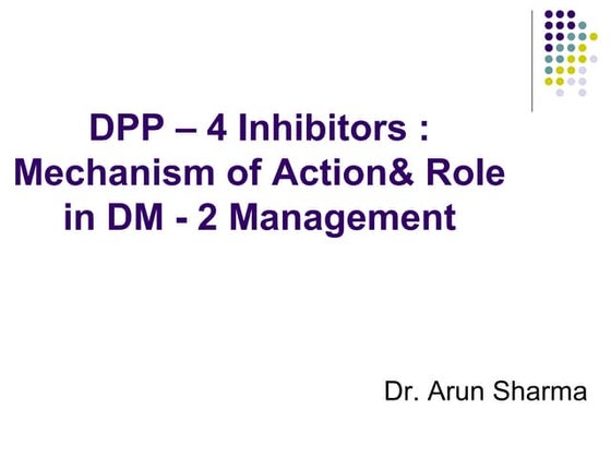 Oral Hypoglycaemic Agents (OHA): MOA and Drugs.pptx | Endocrine and ...