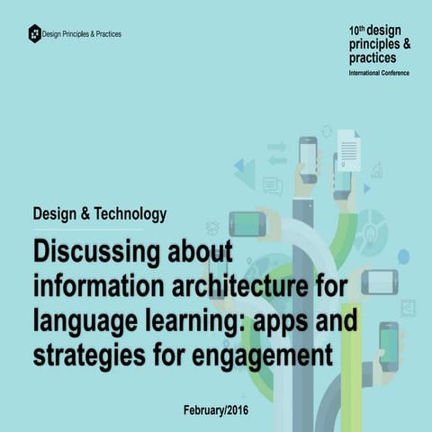 Discussing about information architecture for language learning: apps ...
