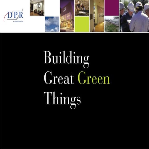 DPR Construction Green Projects Template | PDF