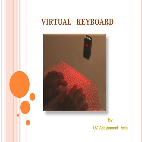 Technology behind Virtual Keyboard | PDF